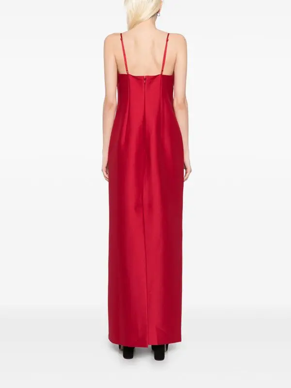 Sachin & Babi Embellished Pryce Gown - Red