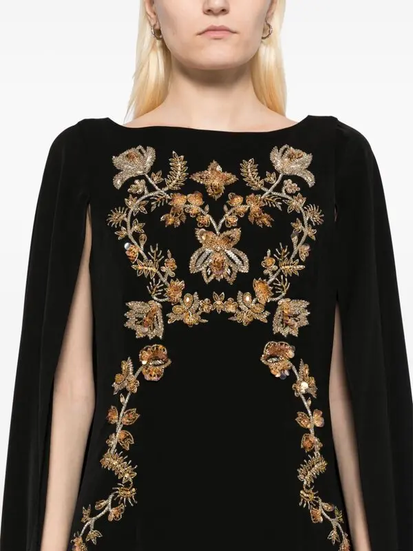 Sachin & Babi Vittoria Gown - Black