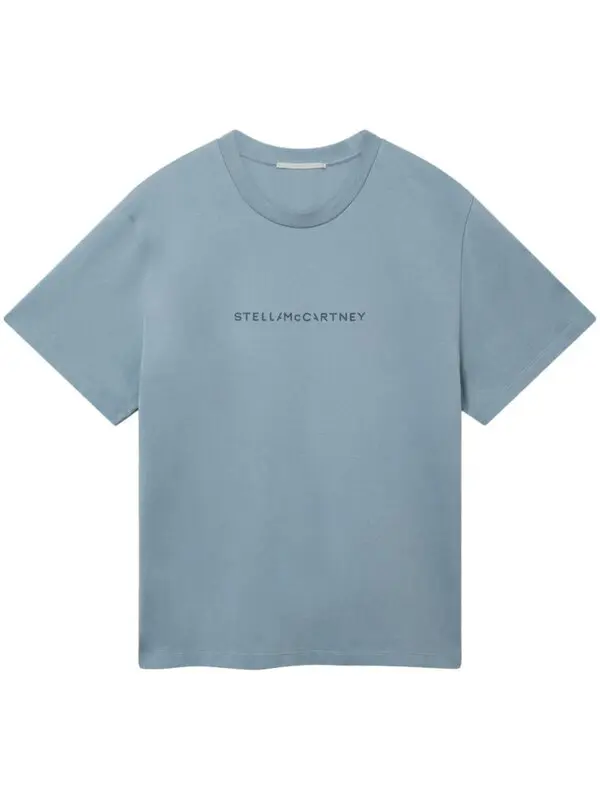 Stella McCartney Logo-print T-shirt - Blue