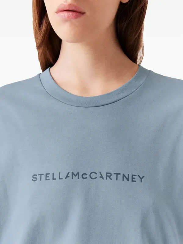 Stella McCartney Logo-print T-shirt - Blue