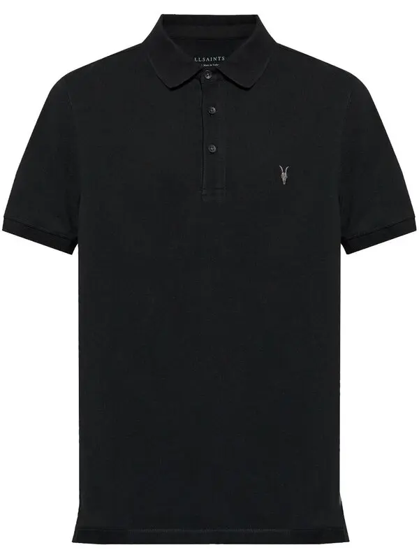 ALLSAINTS Reform Polo Shirt - Black