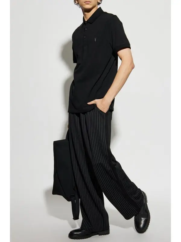 ALLSAINTS Reform Polo Shirt - Black