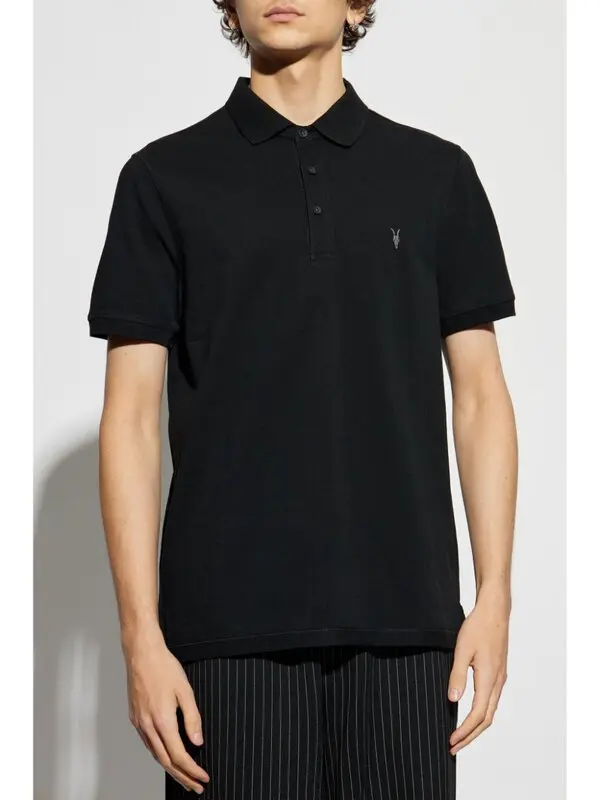 ALLSAINTS Reform Polo Shirt - Black