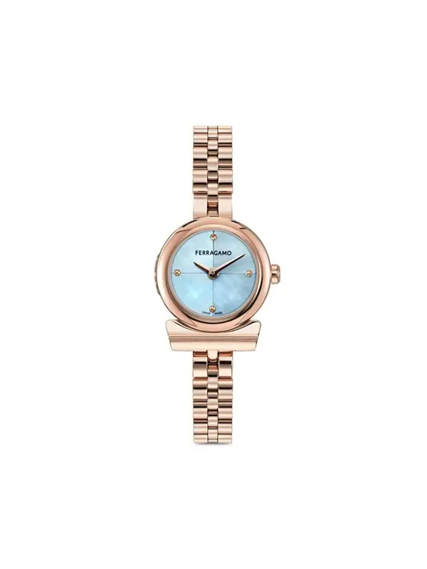 FERRAGAMO Gancini 22.5mm Watch - Blue