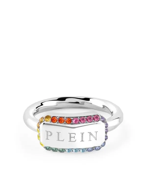 Philipp Plein Tag Ring - Silver