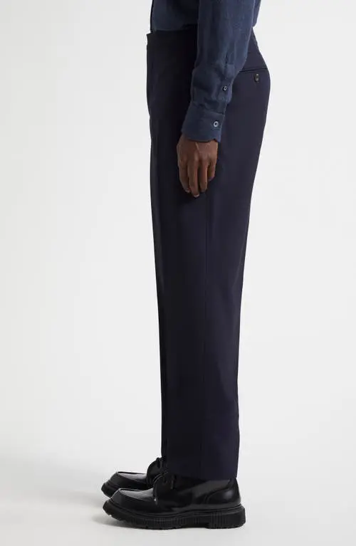 Thom Sweeney Fresco Tailored Wool Trousers