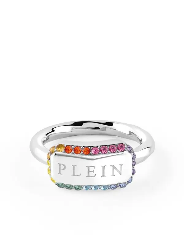 Philipp Plein Tag Ring - Silver