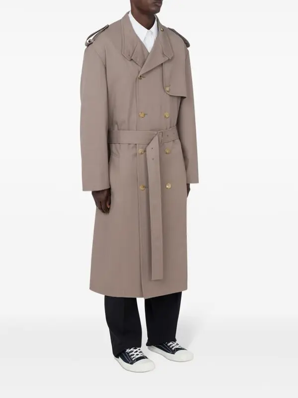 Moschino Double-breasted Trench Coat