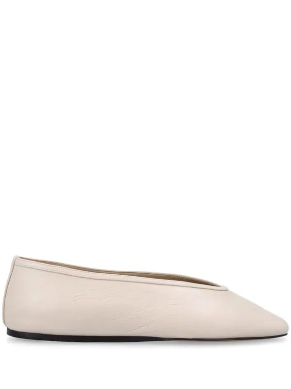 Le Monde Beryl Luna Ballet Flats - Neutrals