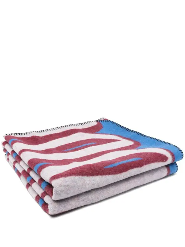 Colville Festoon Blanket - Blue