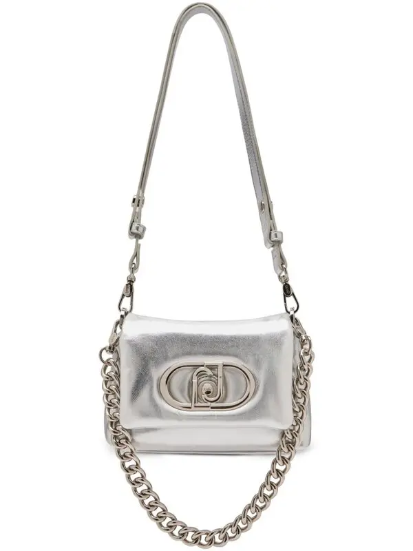 Liu Jo Lapuffy Shoulder Bag - Silver