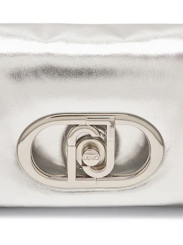 Liu Jo Lapuffy Shoulder Bag - Silver