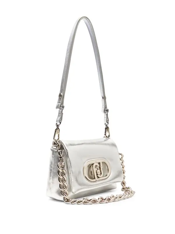 Liu Jo Lapuffy Shoulder Bag - Silver