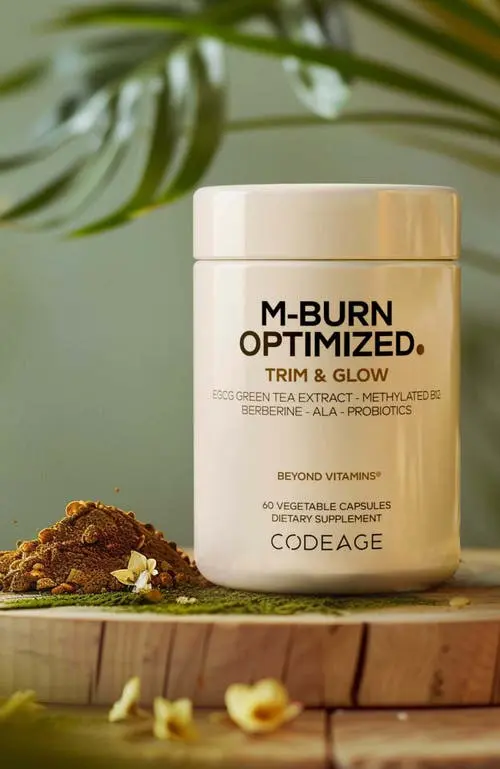 CODEAGE M-burn Optimized Decaf Green Tea, Berberine