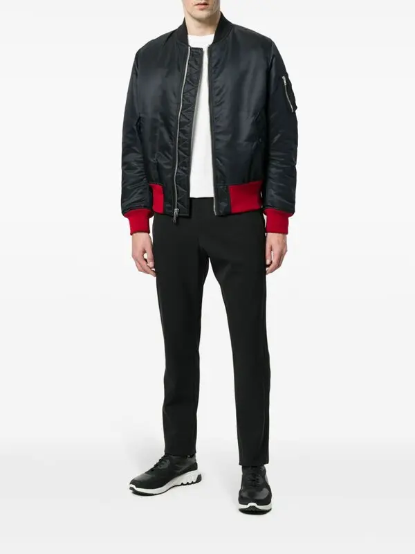 Calvin Klein Contrast-panel Bomber Jacket