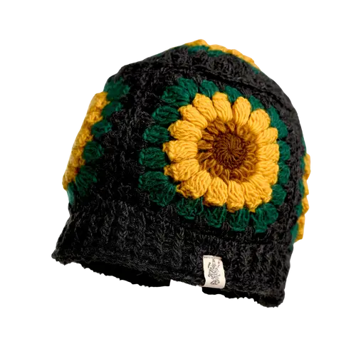 NIRVANNA DESIGNS Sunflower Hat - Charcoal