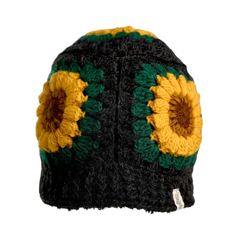 NIRVANNA DESIGNS Sunflower Hat - Charcoal