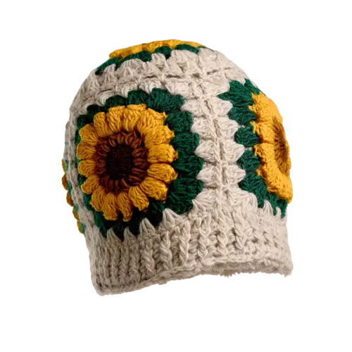 NIRVANNA DESIGNS Sunflower Hat - Charcoal