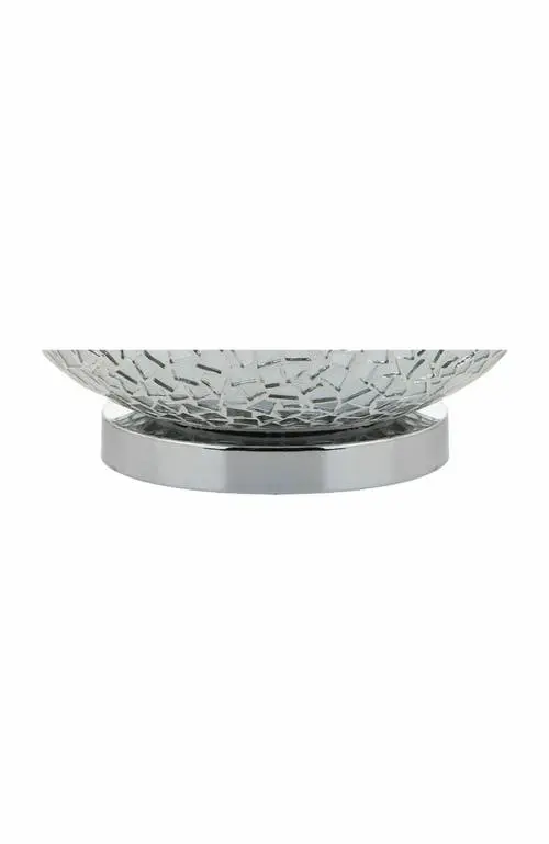 JONATHAN Y Emilia Mirrored Mosaic Led Table Lamp