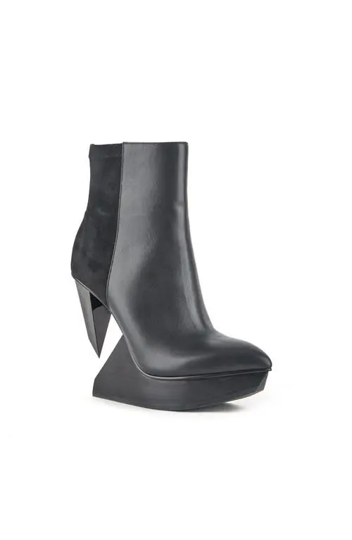 United Nude Edge Platform Bootie - Black