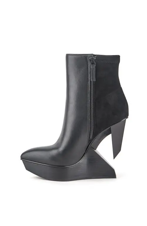 United Nude Edge Platform Bootie - Black