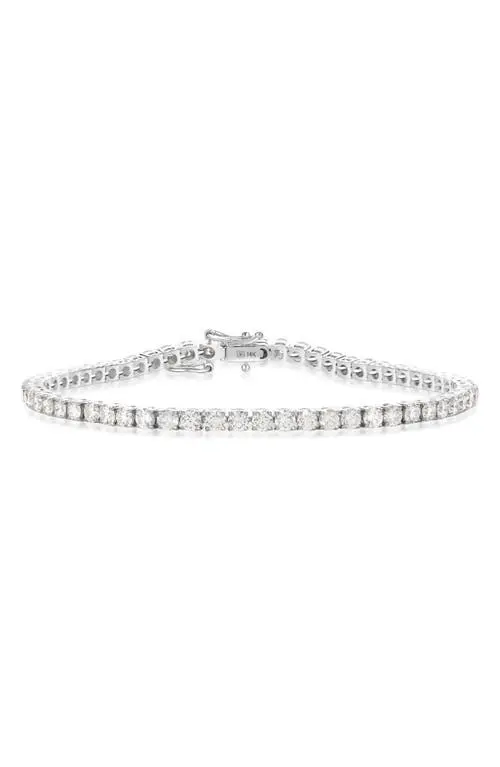 VALANI ATELIER Diamond Tennis Bracelet - 14k White Gold