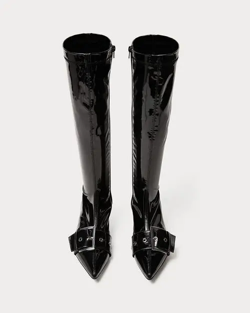 WeWoreWhat Knee High Buckle Boots