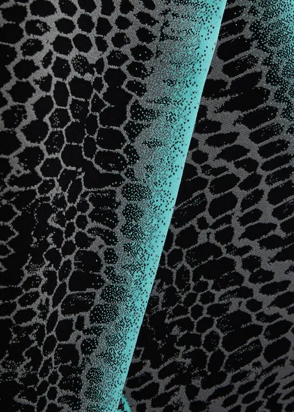 Ph5 Zahra Printed Wide-leg Knit Trousers