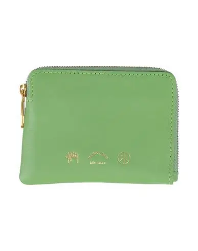 MISTER GREEN Coin Purse Light Textile Fibers - Green