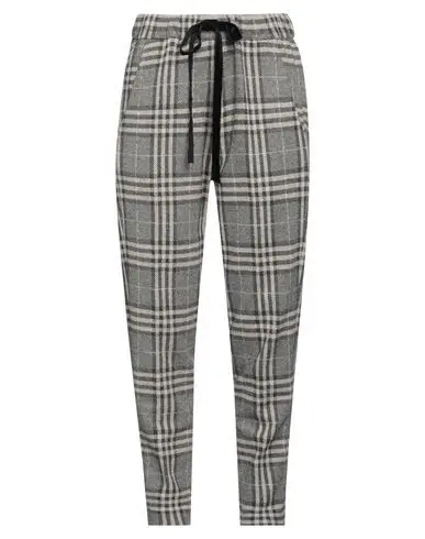 EMMA & GAIA Tapered Glen Plaid Flannel Pants