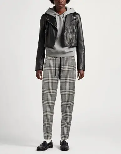 EMMA & GAIA Tapered Glen Plaid Flannel Pants