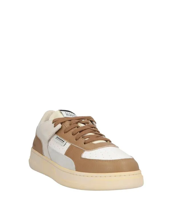 RUN OF Leather Low-top Sneakers
