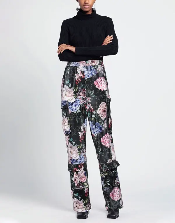 5 PROGRESS Floral Print Cargo Pants