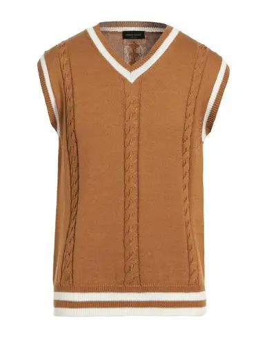ROBERTO COLLINA Knitted Cable-knit Vest
