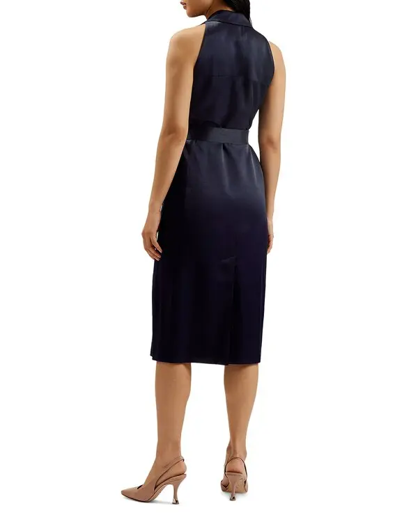 Ted Baker London Teerud Tailored Satin Midi Dress