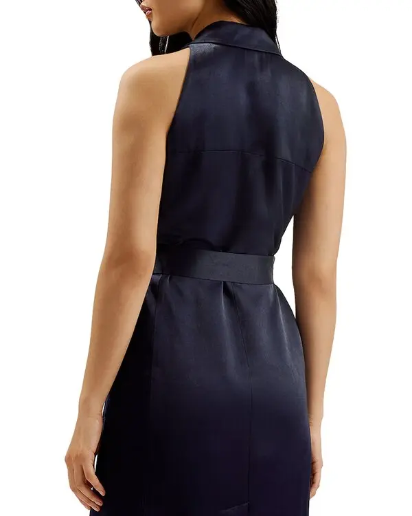 Ted Baker London Teerud Tailored Satin Midi Dress