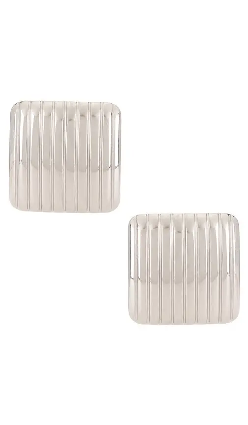 CENDRE Mara Earrings - Metallic Silver