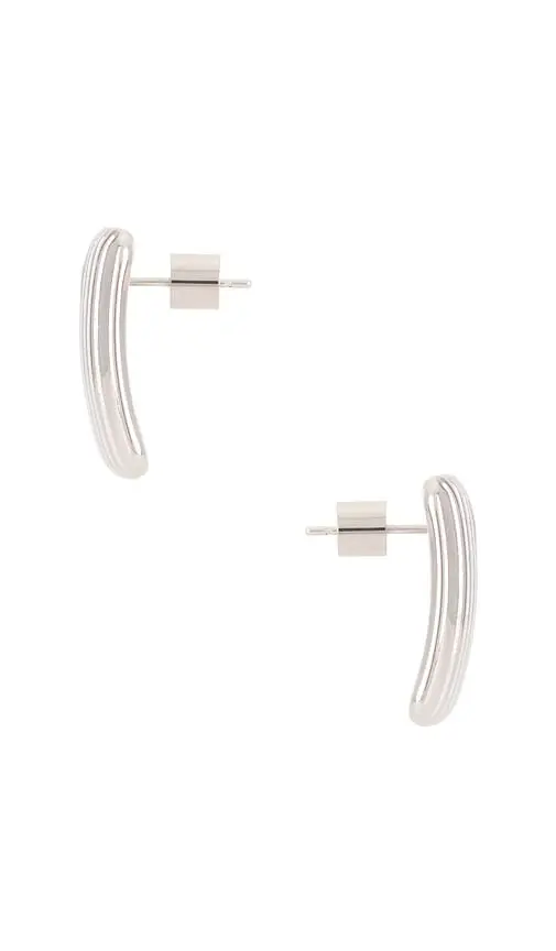 CENDRE Mara Earrings - Metallic Silver