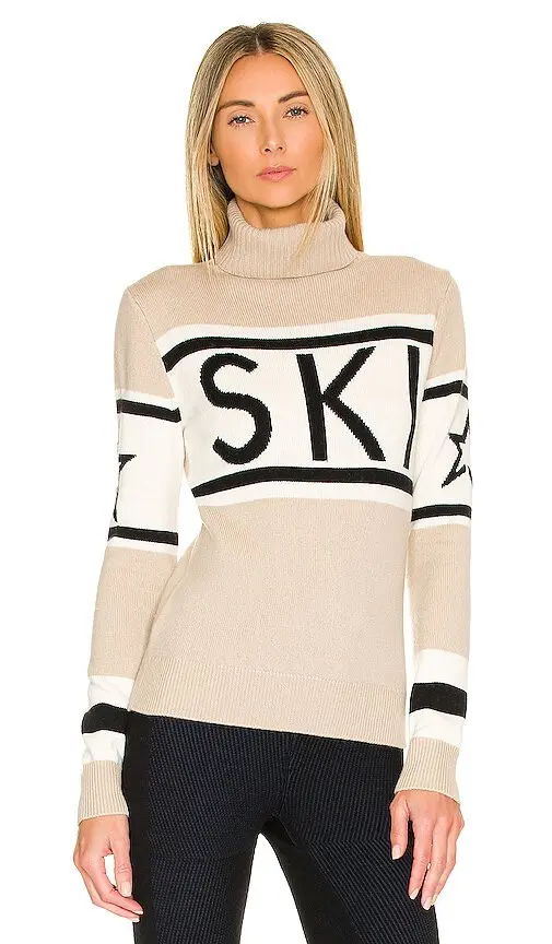 Perfect Moment Schild Sweater - Beige