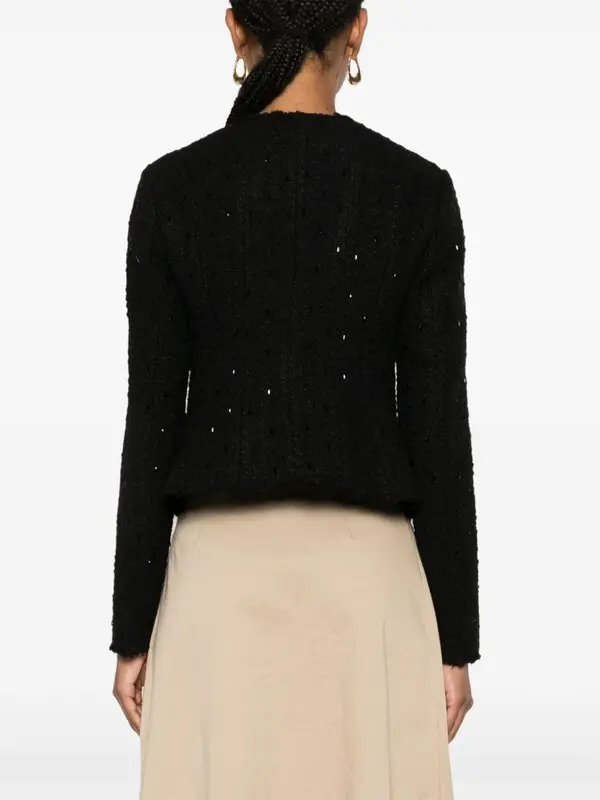 N°21 Crystal-embellished Tweed Jacket