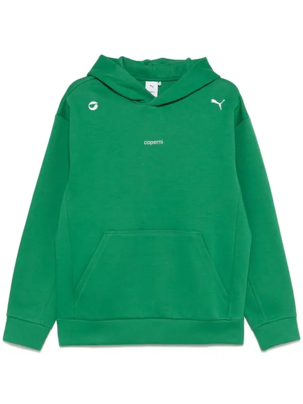 Coperni X Puma Logo-embroidered Hoodie
