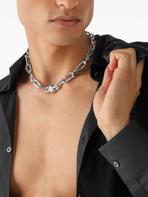 Philipp Plein Edge Necklace