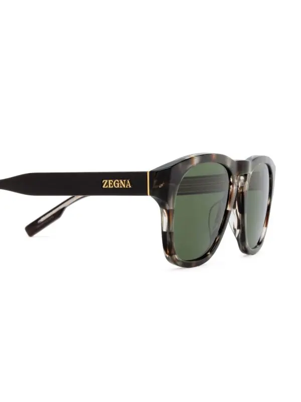 Zegna Square-frame Sunglasses