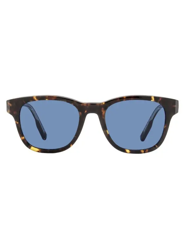 Zegna Logo-engraved Sunglasses - Brown