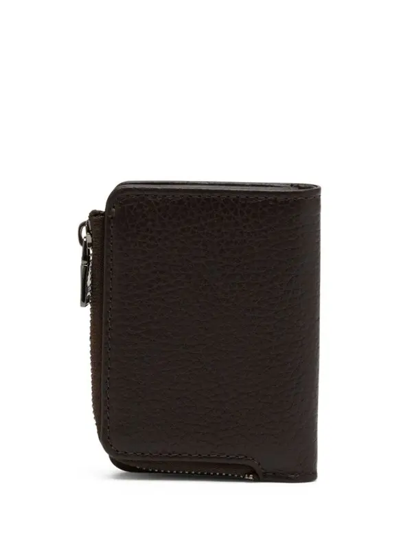 DIESEL® Hissu Evo L Leather Wallet - Brown