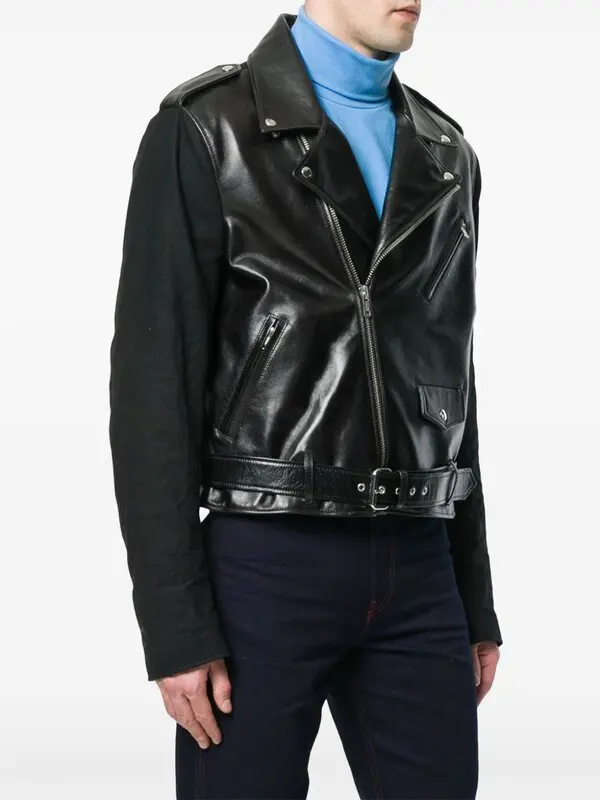Calvin Klein Leather Biker Jacket
