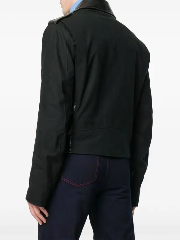 Calvin Klein Leather Biker Jacket