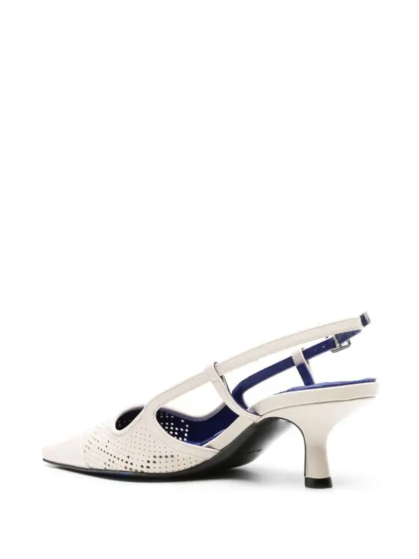 Burberry Chisel 50mm Slingback Pumps