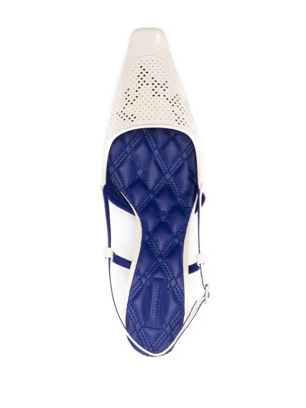 Burberry Chisel 50mm Slingback Pumps