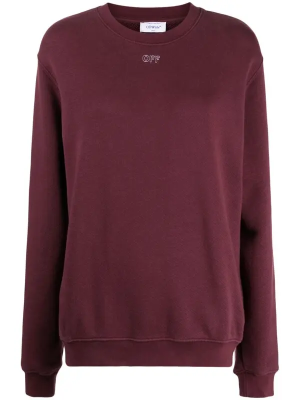 Off-White Embroidered Arrows Sweatshirt